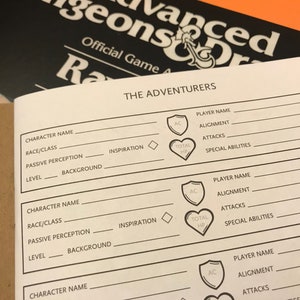 RPG Campaign Journal - Etsy