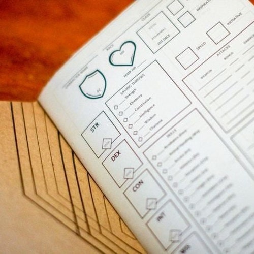 RPG Campaign Journal - Etsy