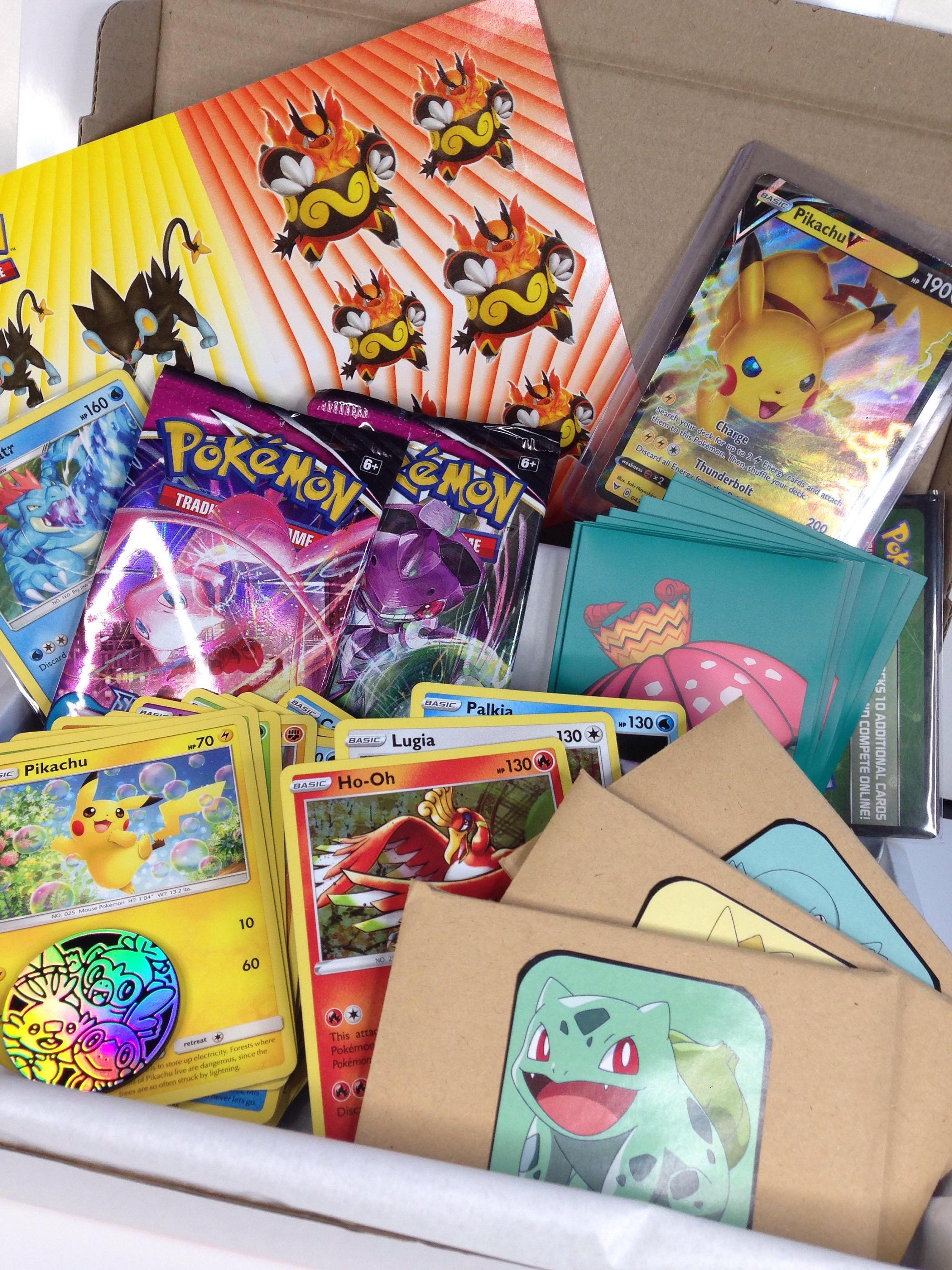 Pokémon Card Gift Box Christmas Birthday Kids Adults - Etsy