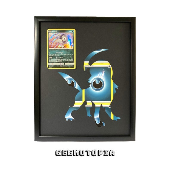 Absol Pokemon Card Frame Genuine Pokémon Card Pokémon Gift | Etsy