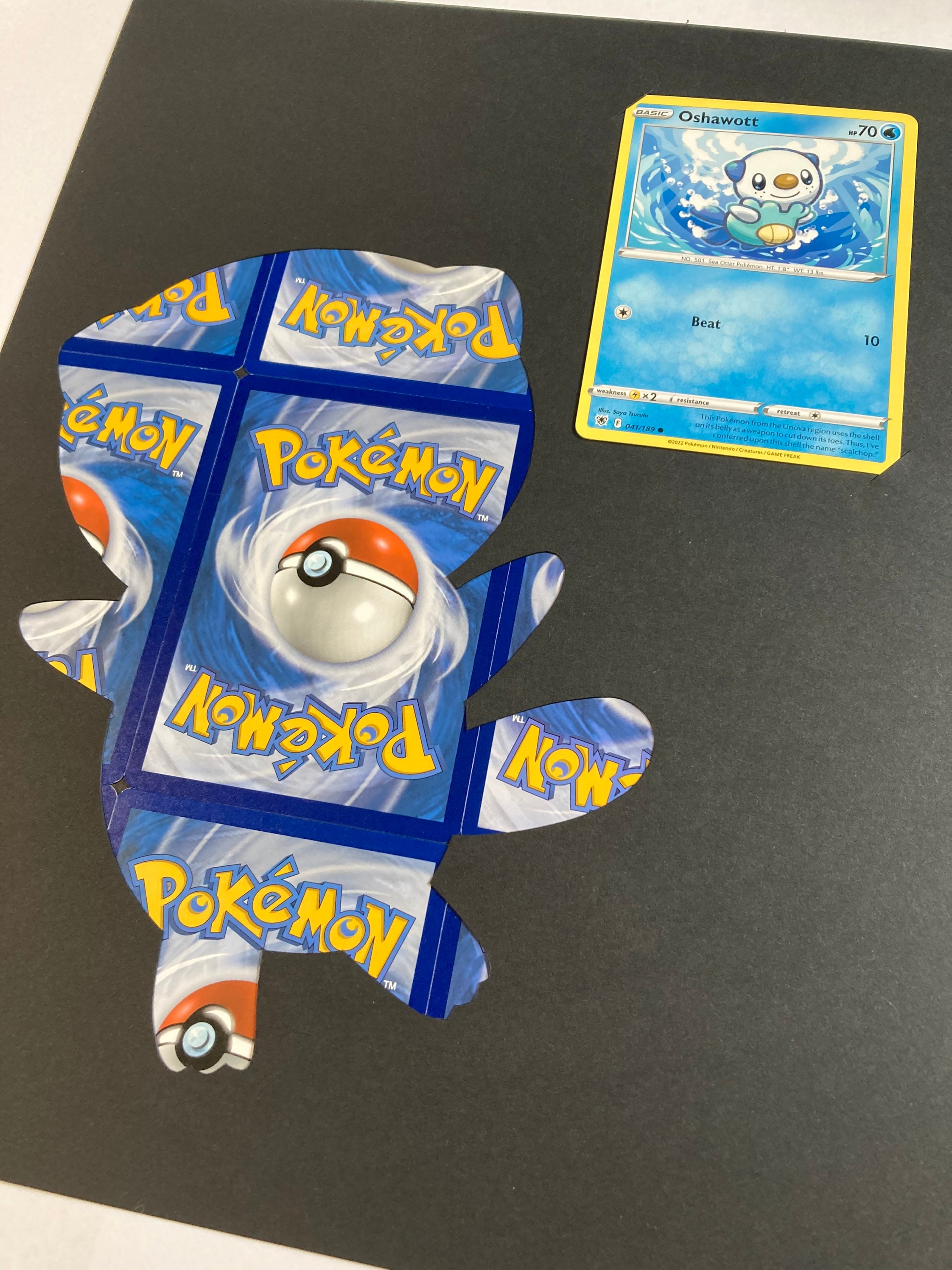 Pokemon Oshawott Card