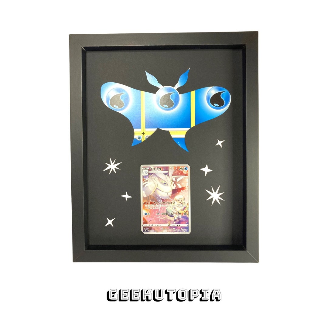 Frosmoth Japanese Full Art Frame With Genuine Pokémon Cards - Etsy