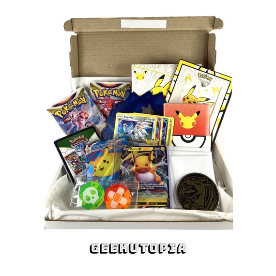 Pokémon Card Gift Box Christmas Birthday Kids Adults - Etsy
