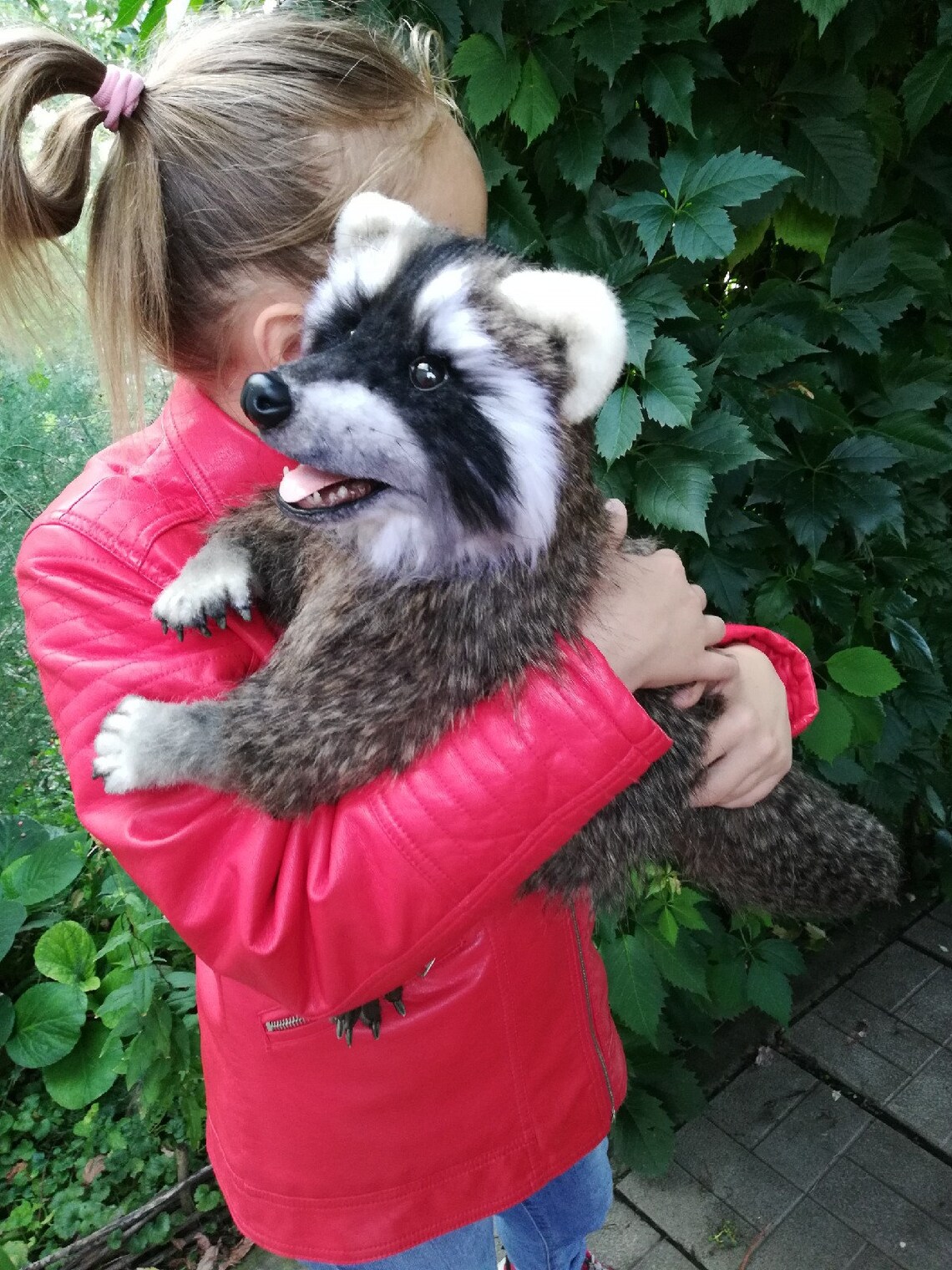 Realistic soft & plush toy: Stuffed raccoon. FOR ORDER. | Etsy