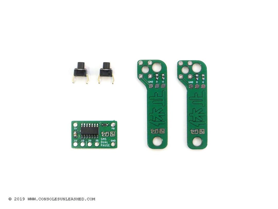 Sega Master System Dual Controller Pause Button Mod Kit - Basic - Etsy