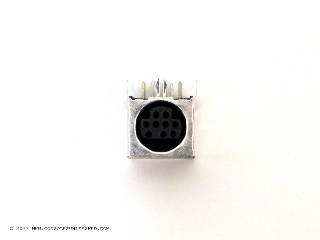 9-pin Mini DIN AV Connector - Etsy