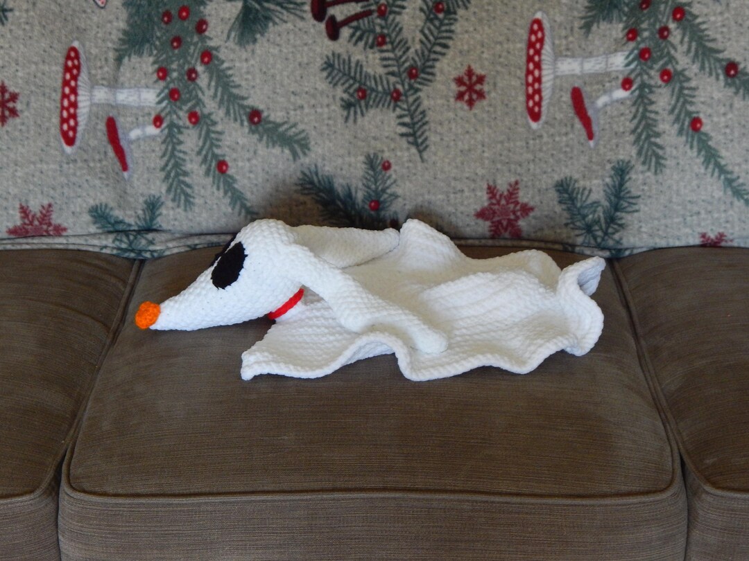 Crochet Zero Ghost Dog - Etsy