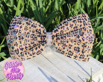 Rhinestone Bling Bow | Etsy
