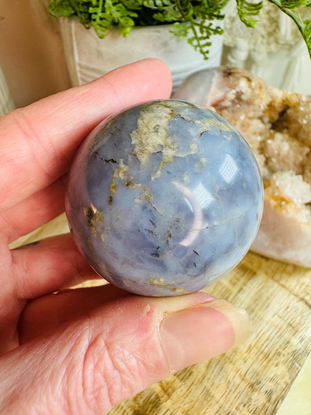 Blue Opal Sphere, Blue Opal, Crystal Sphere, Opal Sphere - Etsy