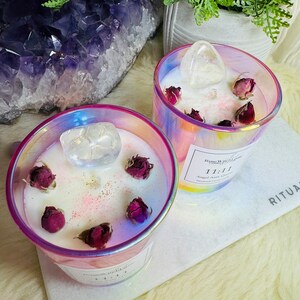 11 11 Candle, Angel Number Candle, Crystal Candle - Etsy