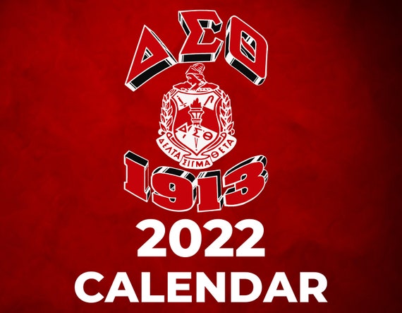 Delta Sigma Theta 2022 Calendar | Etsy