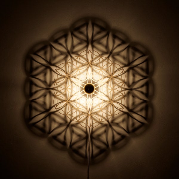 Sacred Geometry Lamp - Etsy
