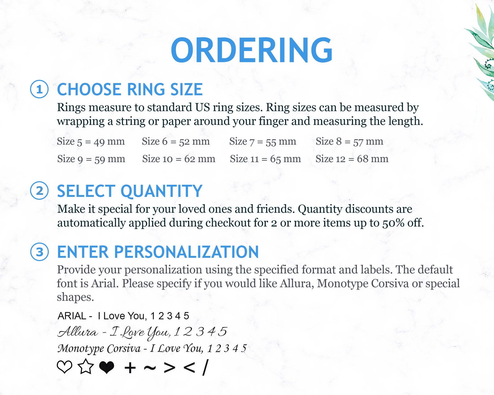 Personalized Promise Ring for Her With Custom Engraved Phrase | Etsy