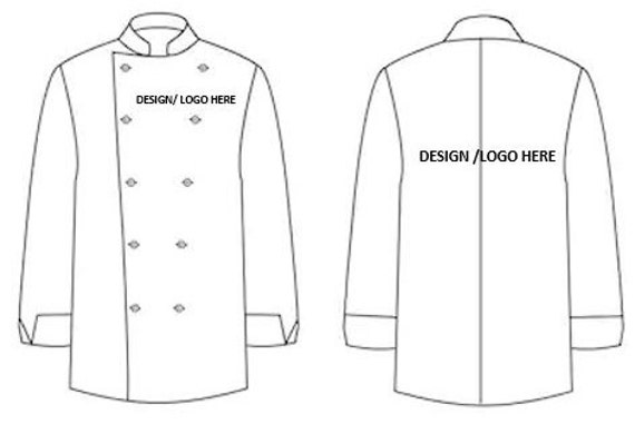 Designer Chef Jacket Logos