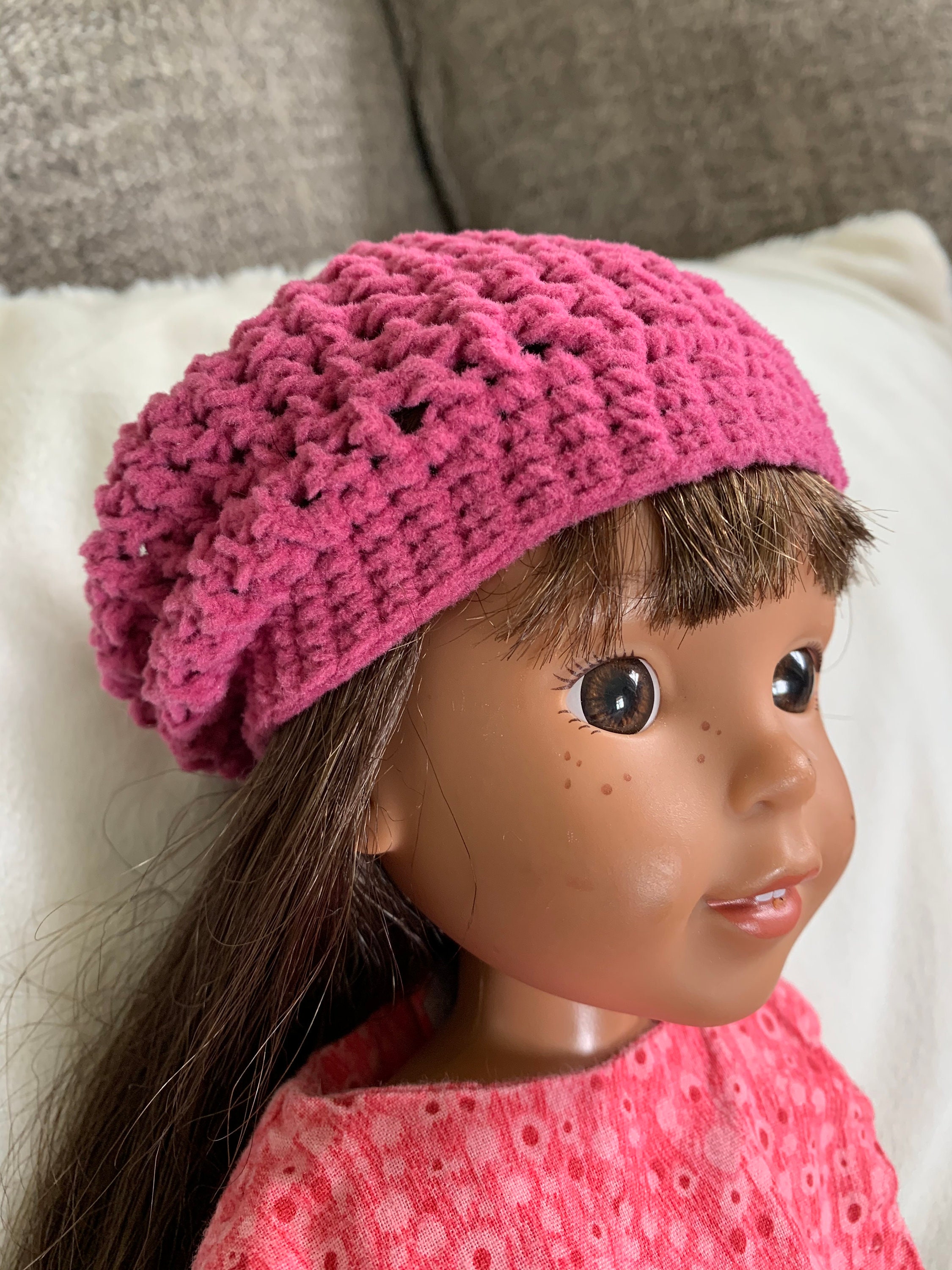 14.5 Inch Doll Hat - Slouchy Beanies in Assorted Colors | Fits Like ...