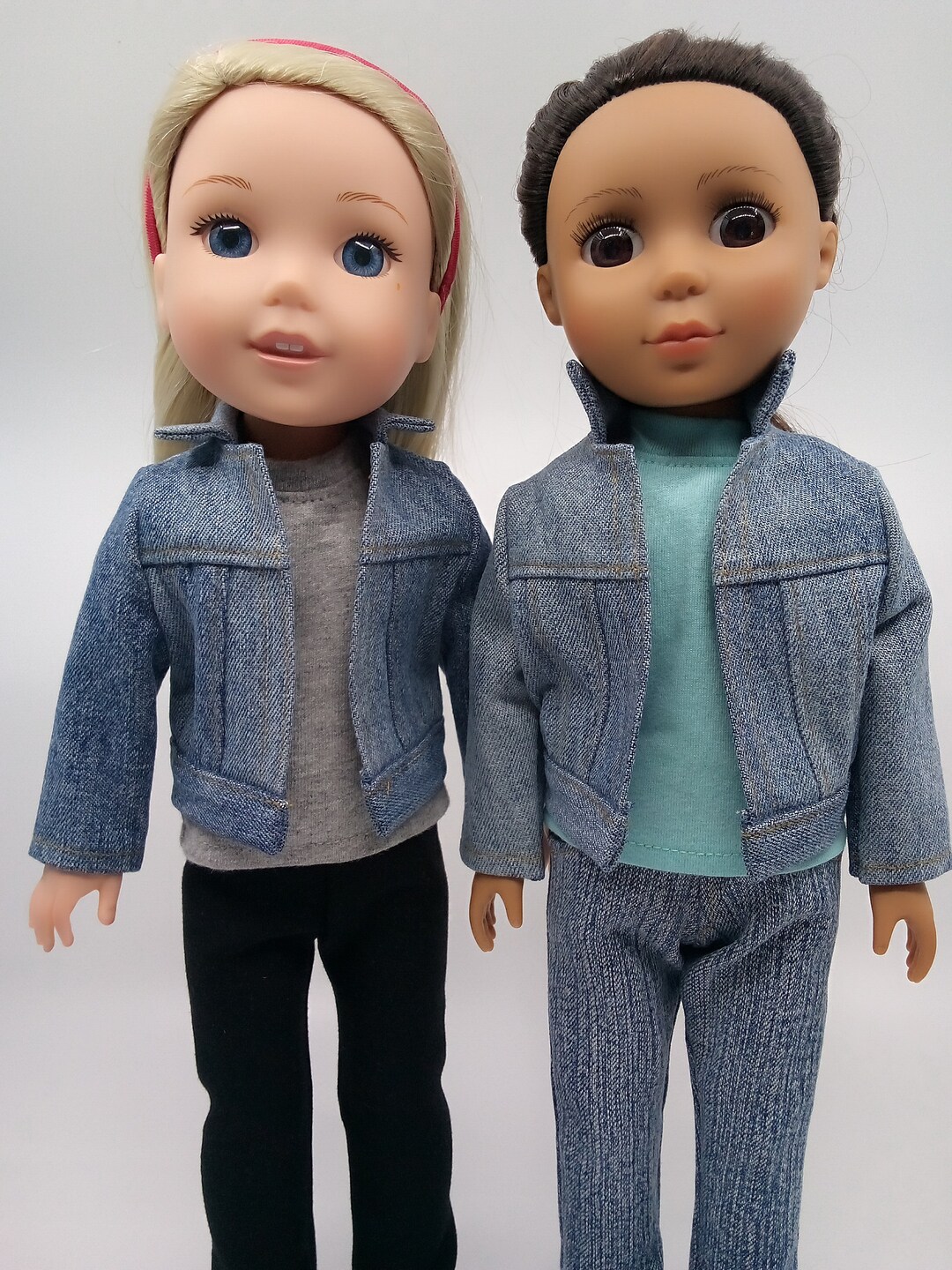 14.5 Inch Doll Clothes Upcycled Jackets Fits Like Wellie Wishers and ...