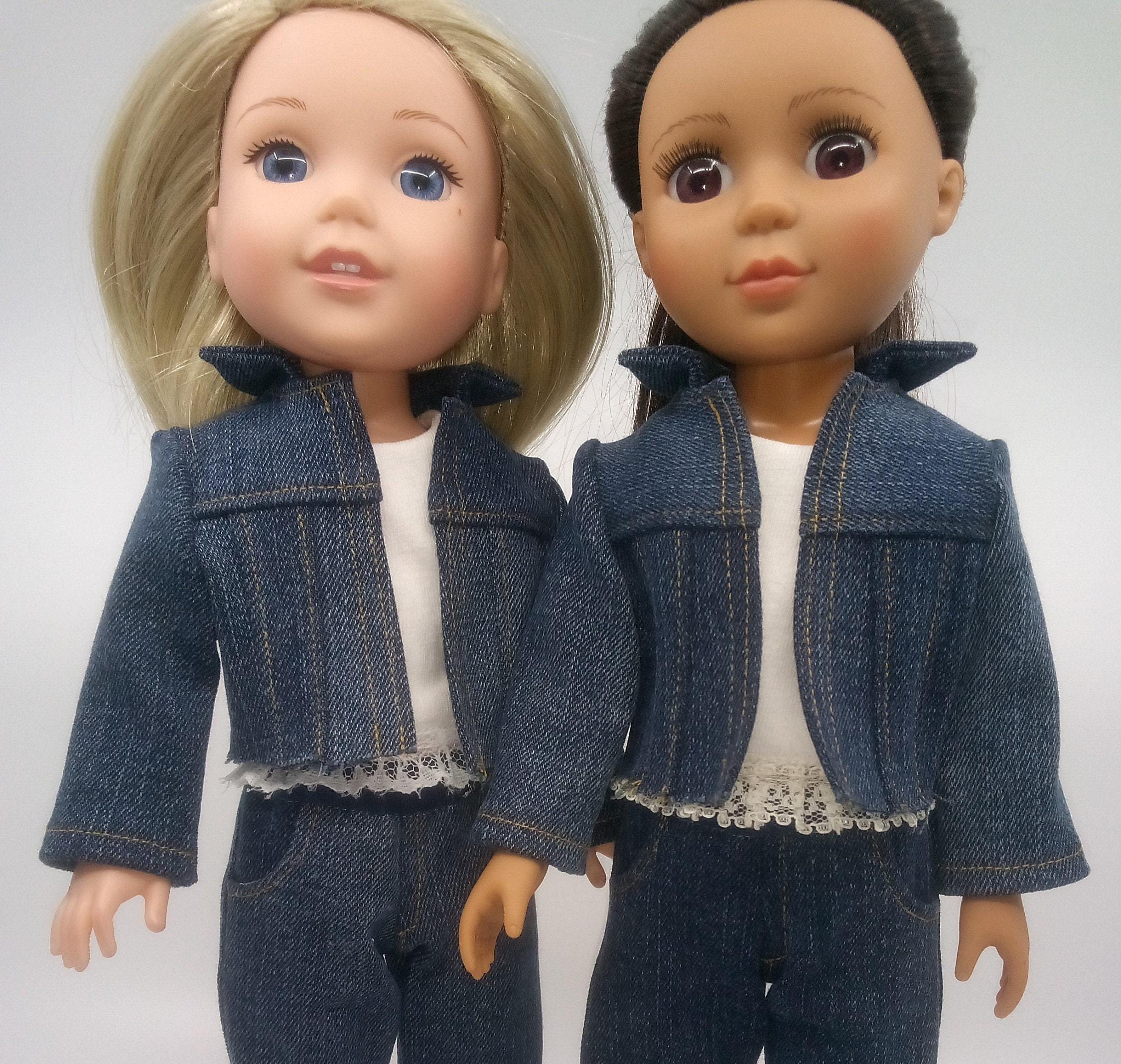 14.5 Inch Doll Clothes - Upcycled Jackets | Fits Like Wellie Wishers ...