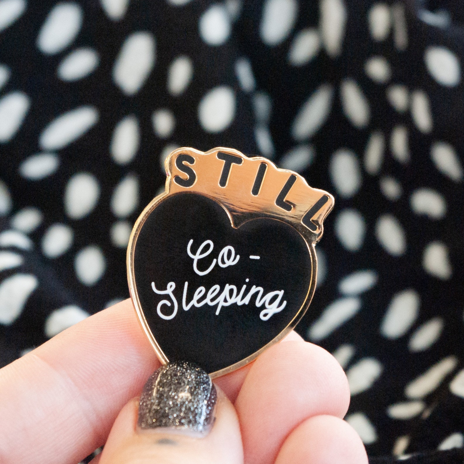 Still Co Sleeping Pin - Etsy UK