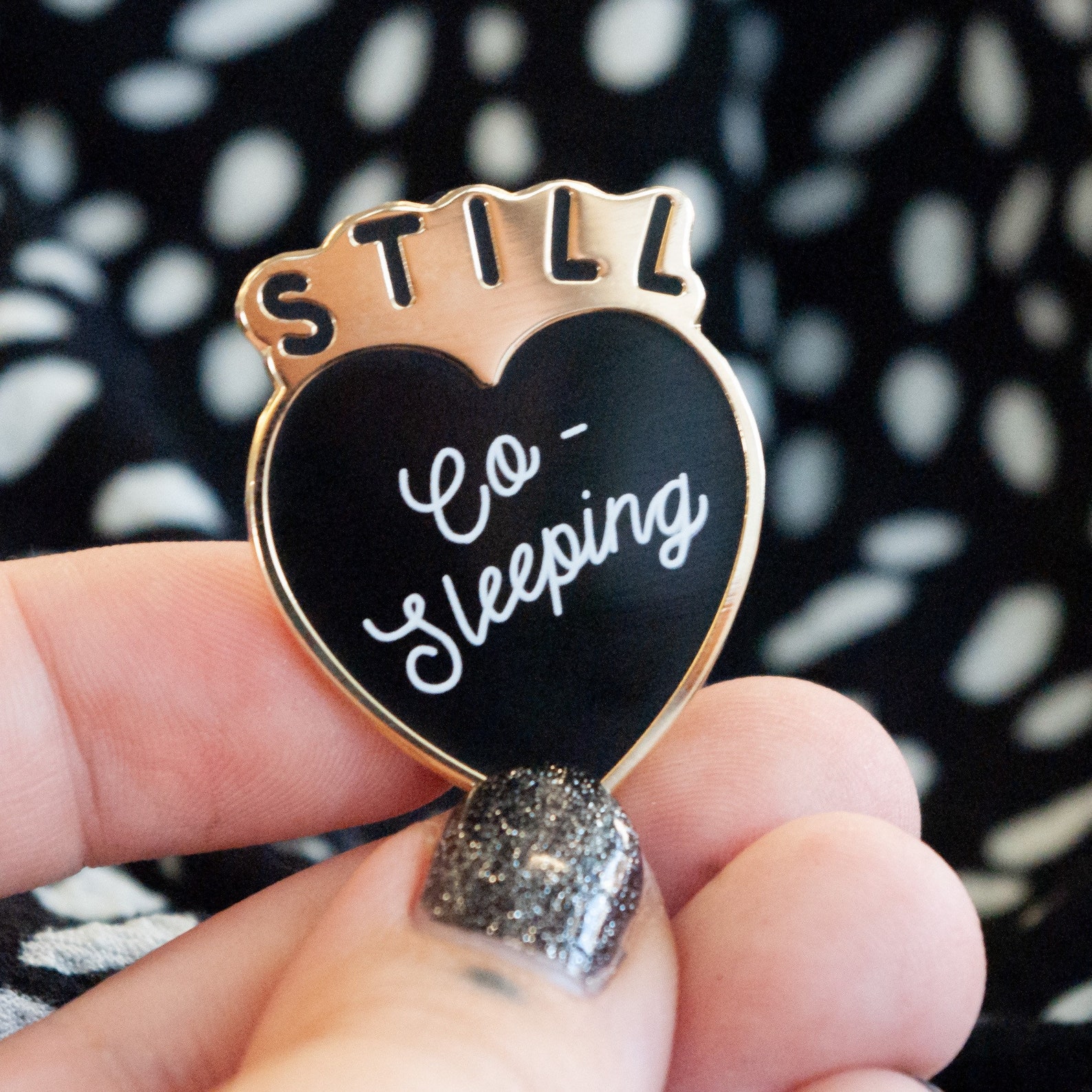 Still Co Sleeping Pin - Etsy UK