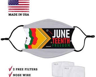 Juneteenth Face Mask - Etsy