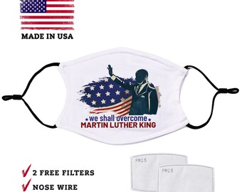 Martin Luther King Face Mask | Etsy