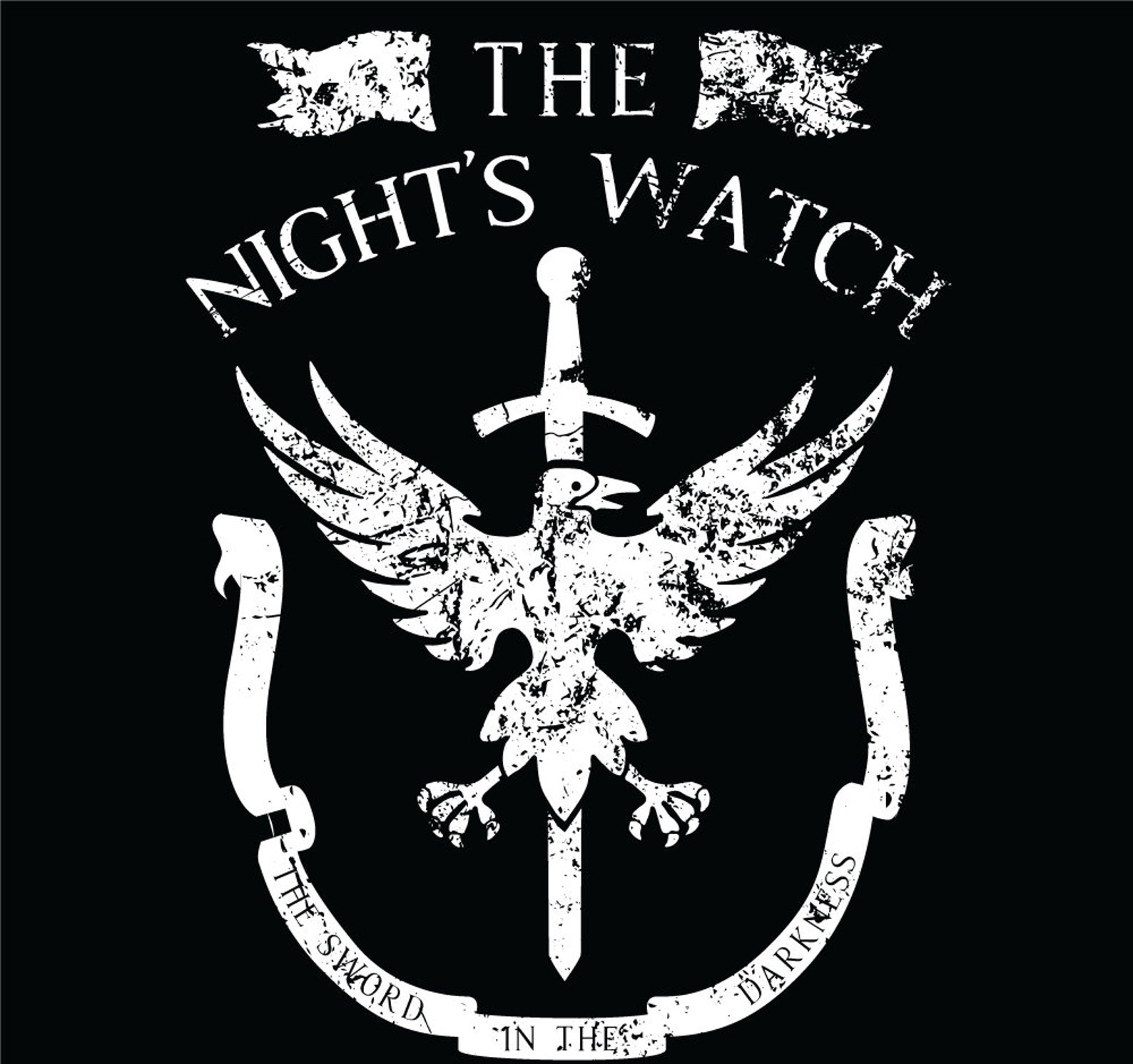 The Night's Watch Game of Thrones the Wall Jon Snow - Etsy