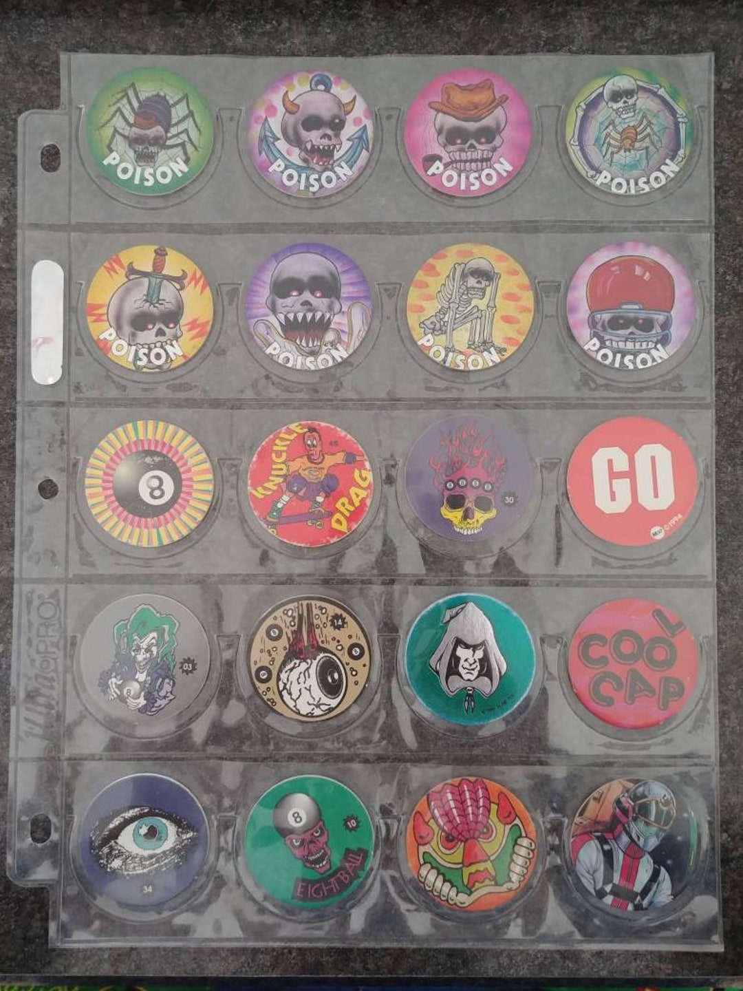 Random Lot of 20 No Name Pogs Milk Caps Power Caps Pog - Etsy