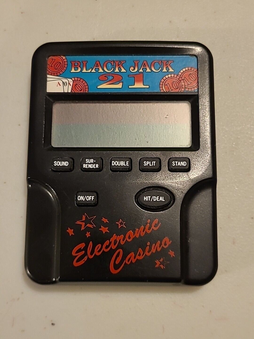 VTG Retro Radio Shack Handheld Black Jack 21 Electronic Casino 60-8923 ...