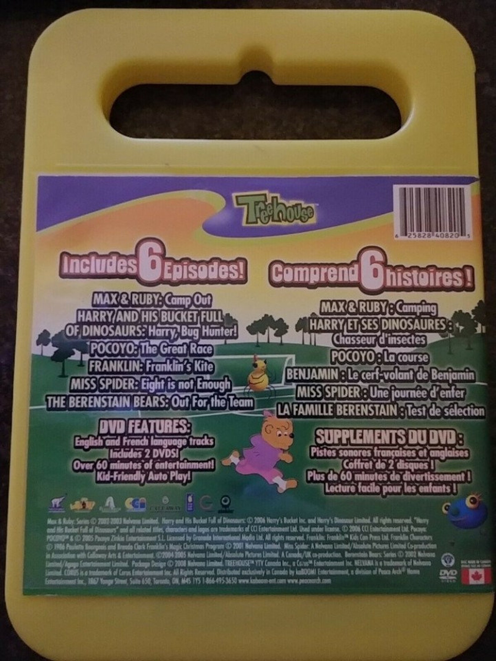 RARE Canadian Treehouse DVD Playtime Adventures Vol. 1 kid TV | Etsy