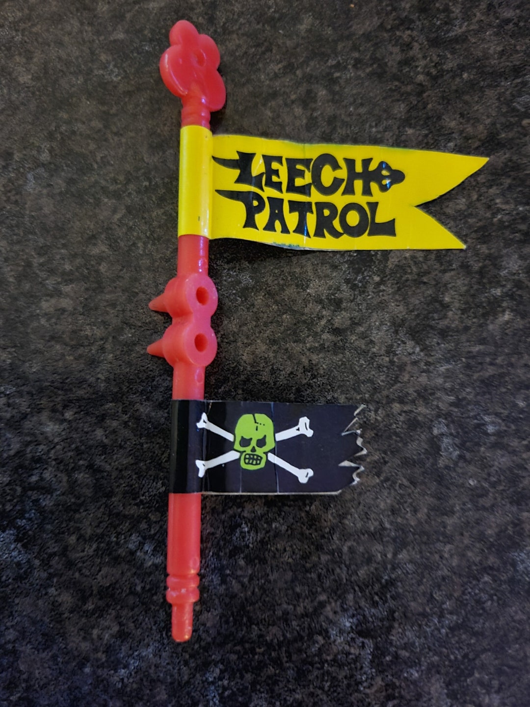 Teenage Mutant Ninja Turtles 1989 Footski Flag Pole Accessory Foot Ski ...