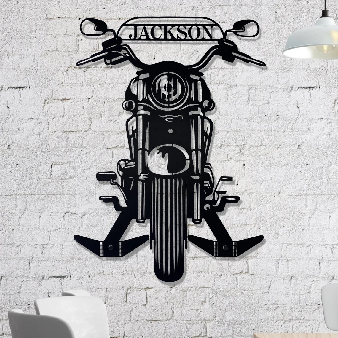 Customized Cross Motorbike Metal Wall Art: A Unique and Thrilling Gift ...