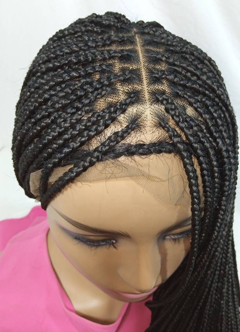 Black 60 inches box braids free shipping. | Etsy