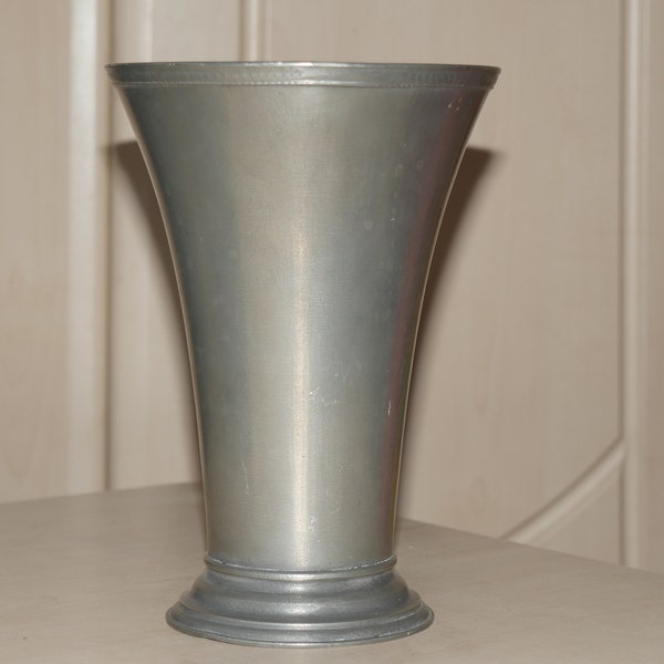 Tin Vase - Etsy
