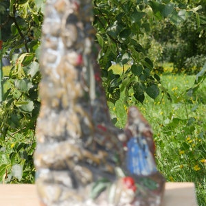 Lot Nr 224 Antique French Virgin Mary & Girl Deva Maria Marija Mariam ...