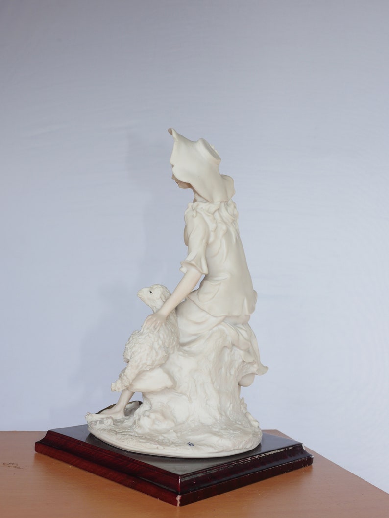 Lot Nr 475 G Armani White Figurine Figure Statue of Woman With - Etsy