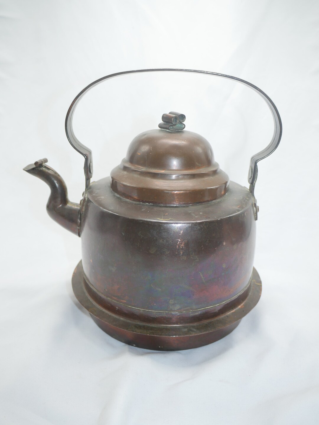 Lot Nr 757 Old Antique Copper Large Tea Pot Scandinavian Teapot Kettle ...