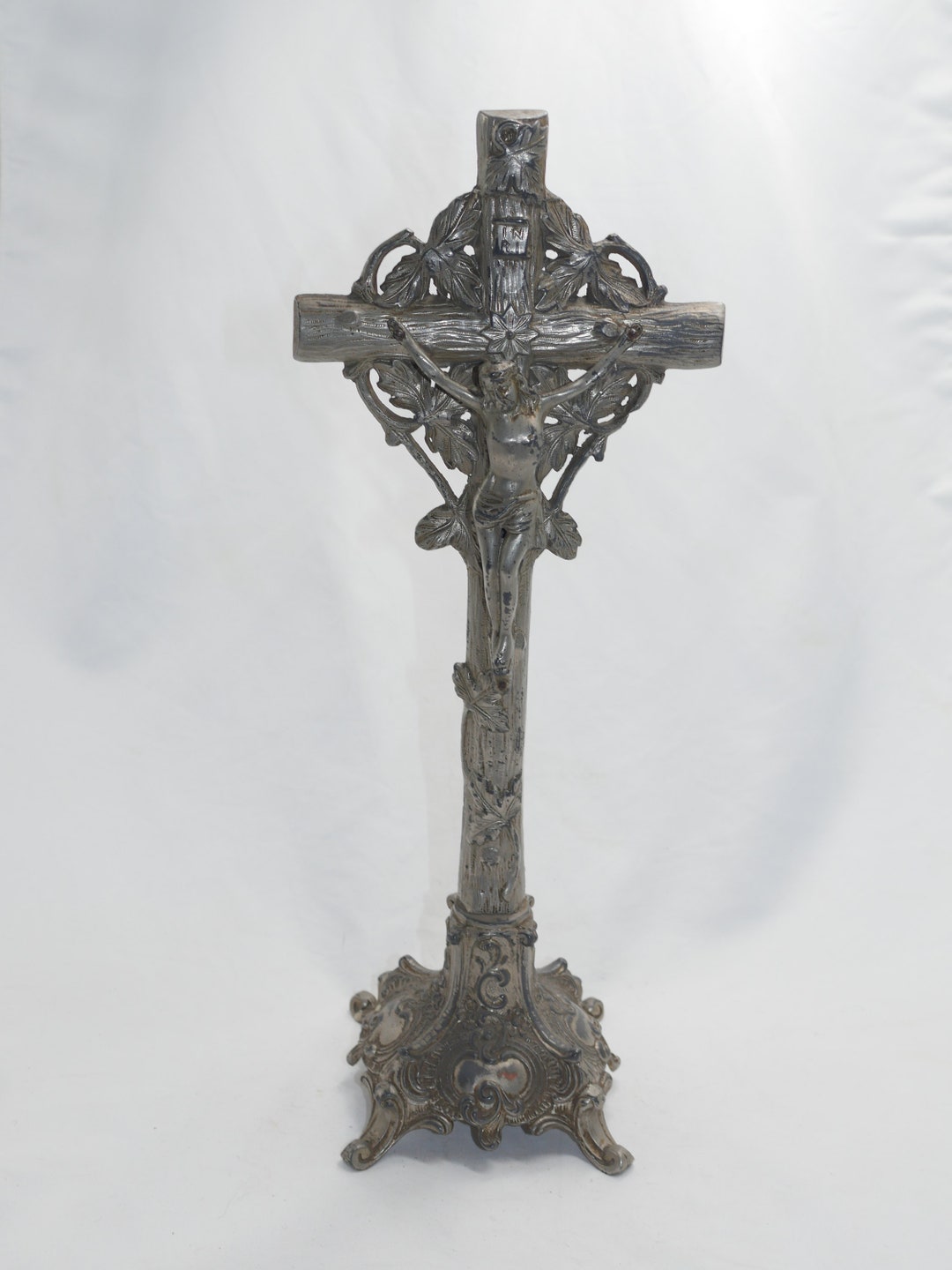 Lot Nr 286 Antique Old Vintage French Art Nouveau Detailed Spelter or ...