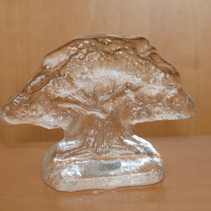 Vintage Swedish Glass Tree Figurine, Gema Glasbruk Boda, Lot Nr 541 - Etsy