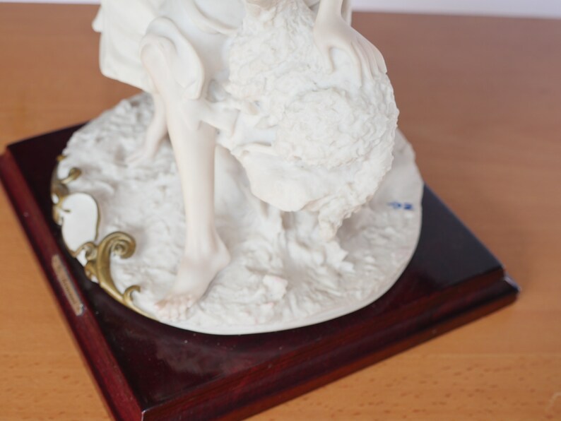 Lot Nr 475 G Armani White Figurine Figure Statue of Woman With - Etsy