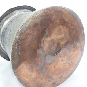 Lot Nr 625 Large Old Antique Islamic Middle Eastern Tinned Copper Pot ...
