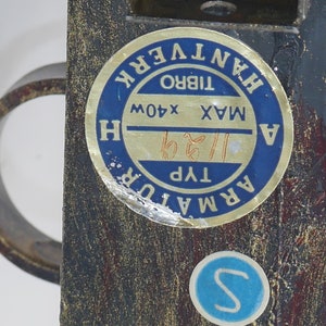 Lot Nr 485 Rare Vintage Iron Tagged TIBRO Swedish Hand Made Castle ...