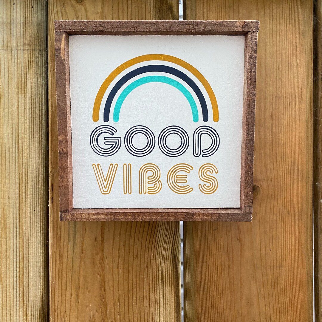 Good Vibes Sign - Etsy