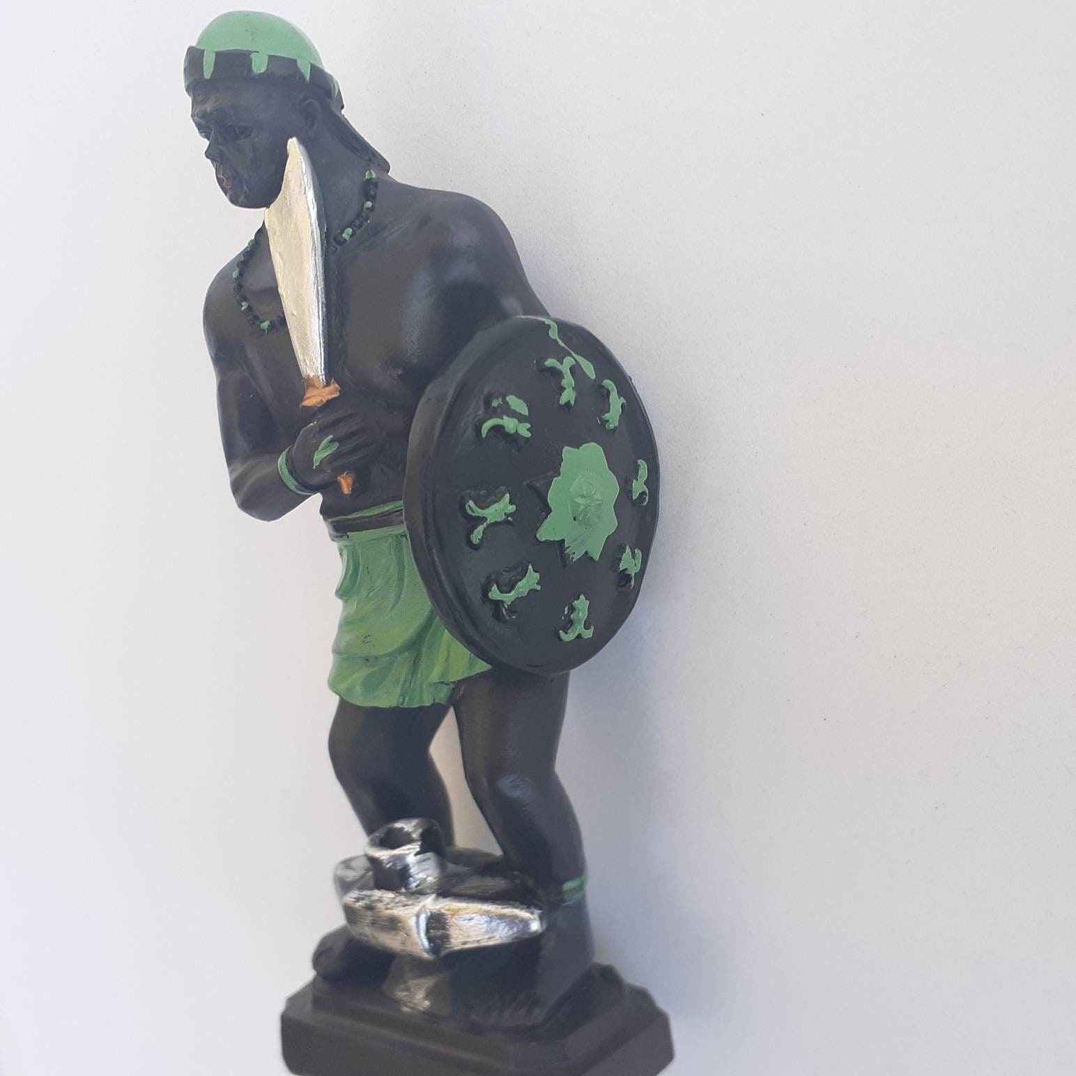 Estatua Oggun Figura de Ogun Statue IFA Religion Yoruba - Etsy España