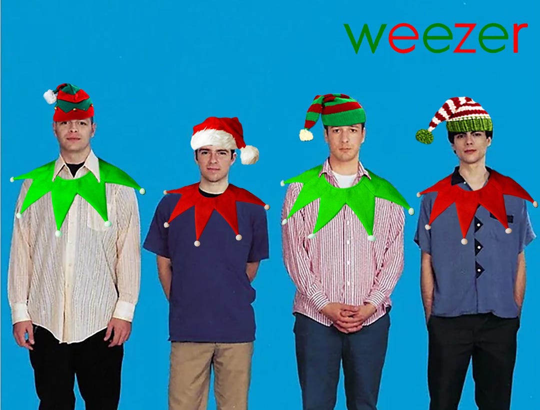 Weezer Christmas Card: Blue Album Holiday Greeting - Etsy