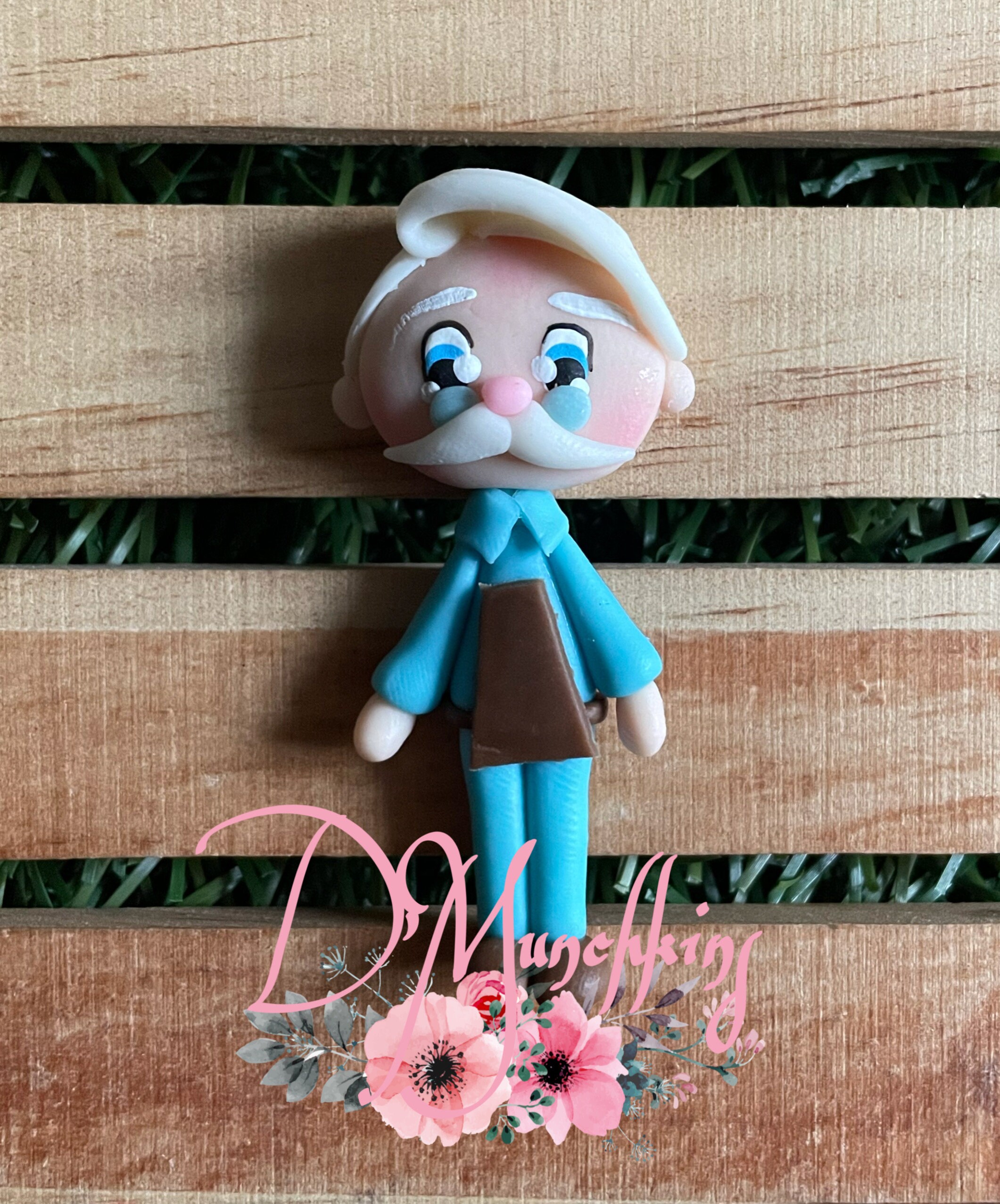 Pinocchio Clay Geppetto Clay Bow Clay Bow Center Pice Bow - Etsy