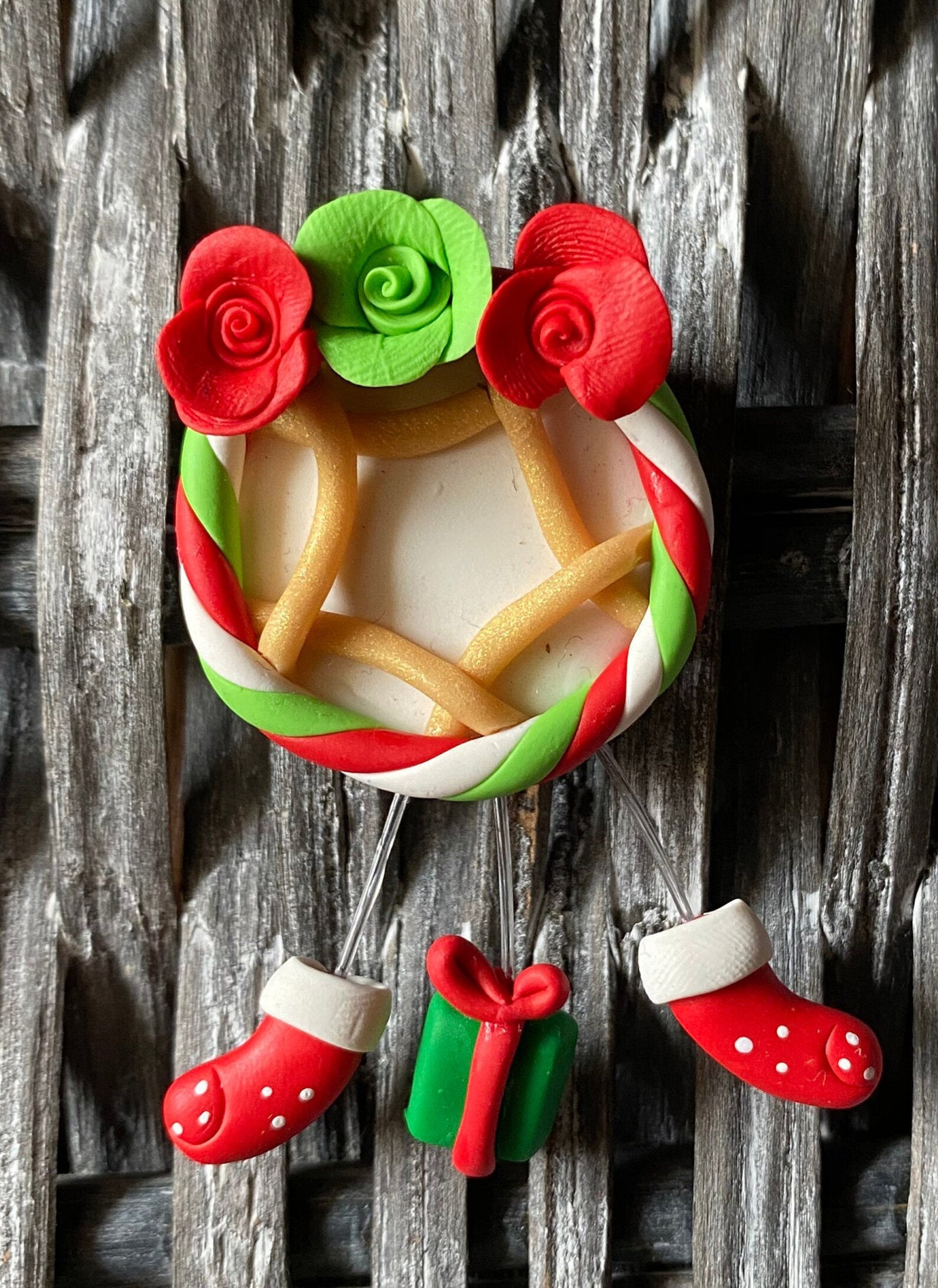Christmas Clays Elf Clay Dream Catcher Clay Bow Clay Bow - Etsy