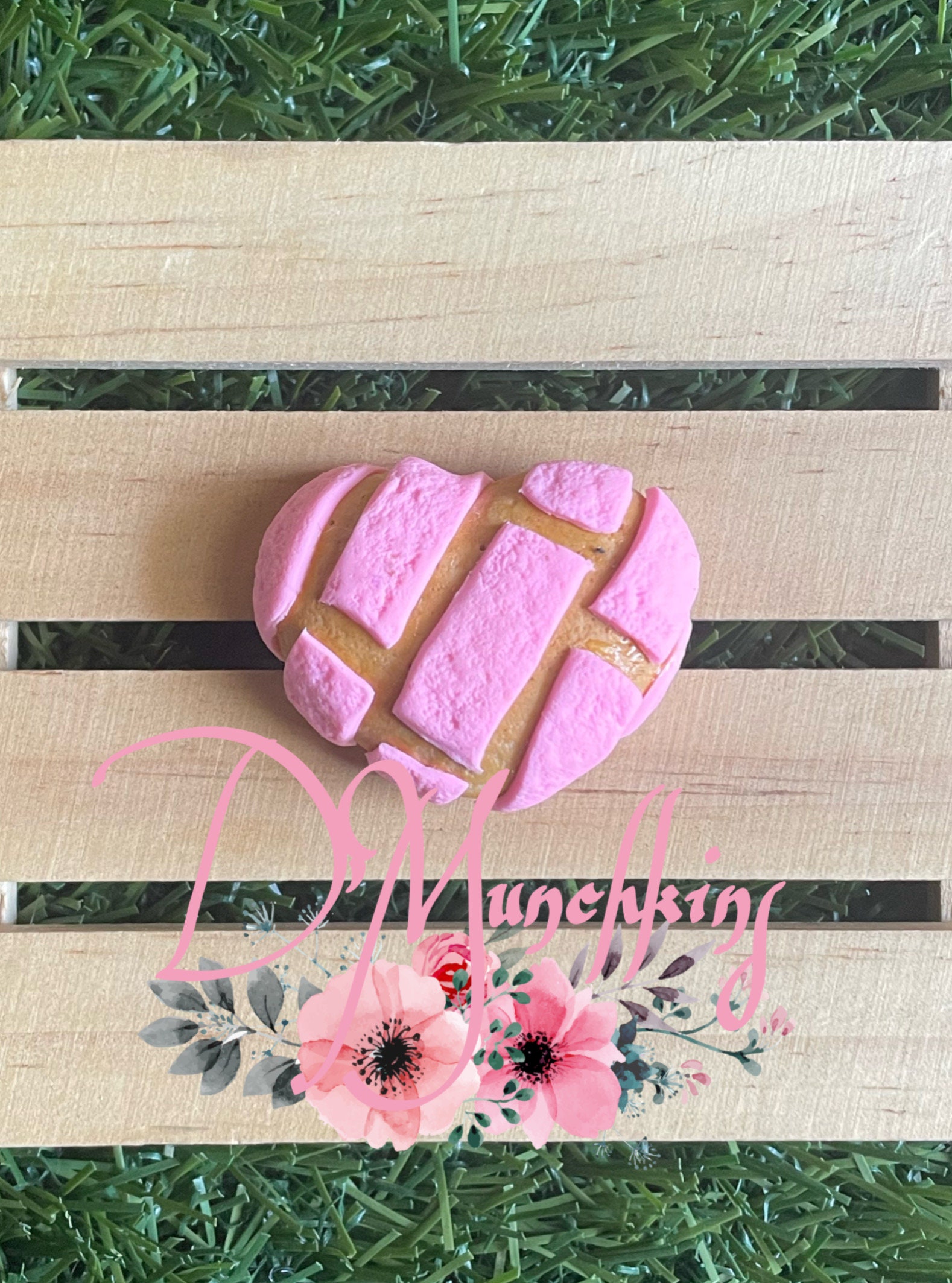 Heart Conchas Mexican Pan Dulce Bow Clay Center Pice Bow - Etsy