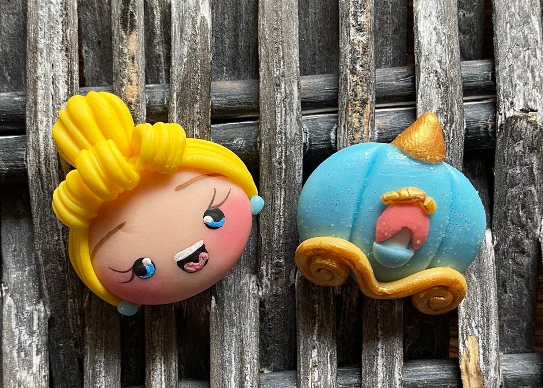 Princess Inspired Clay Set Princess Clay Bow Clay Bow - Etsy