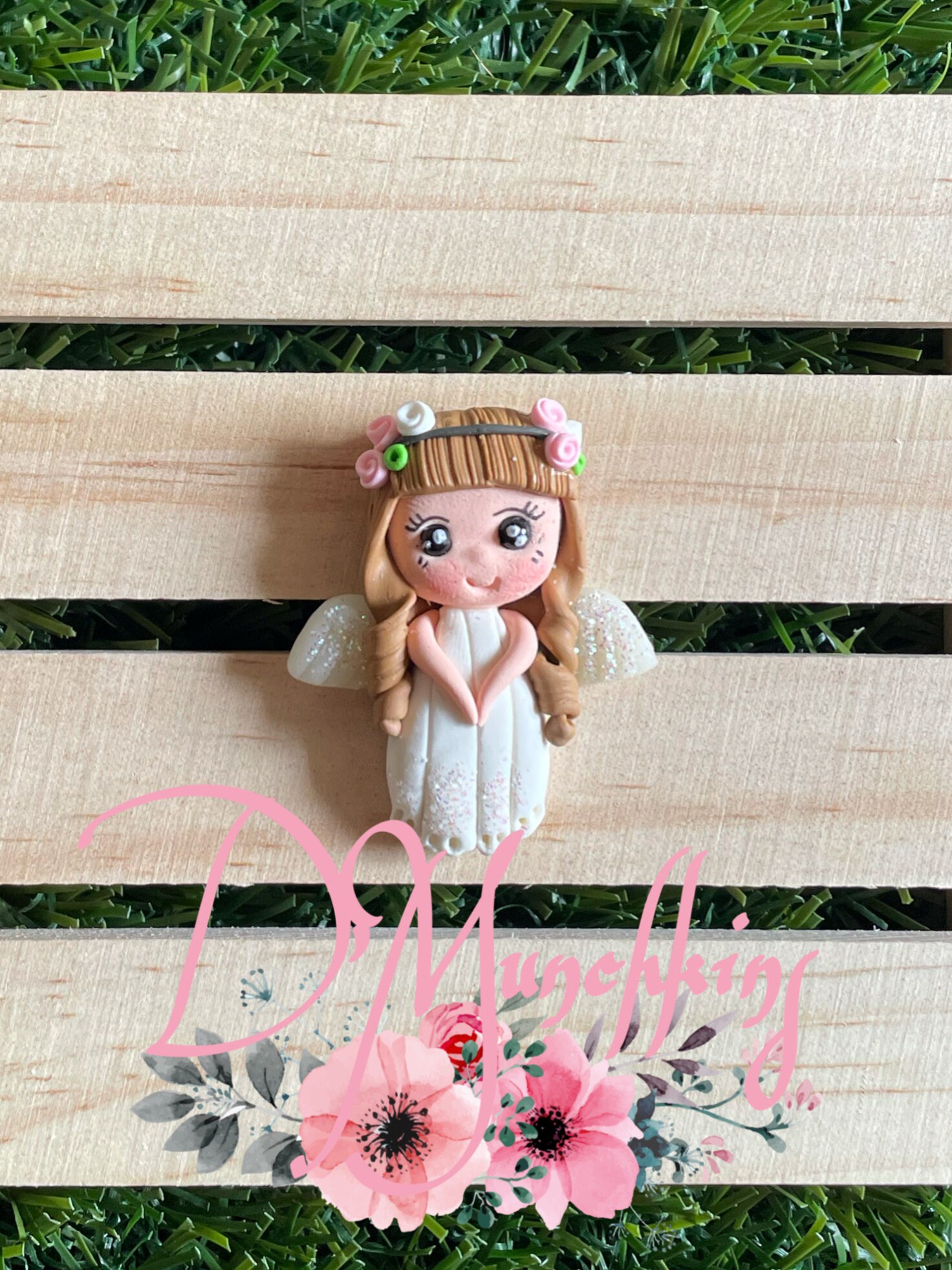 Angel Clay Fist Communion Clay Fool Clay Hair Bow Clay Bow - Etsy