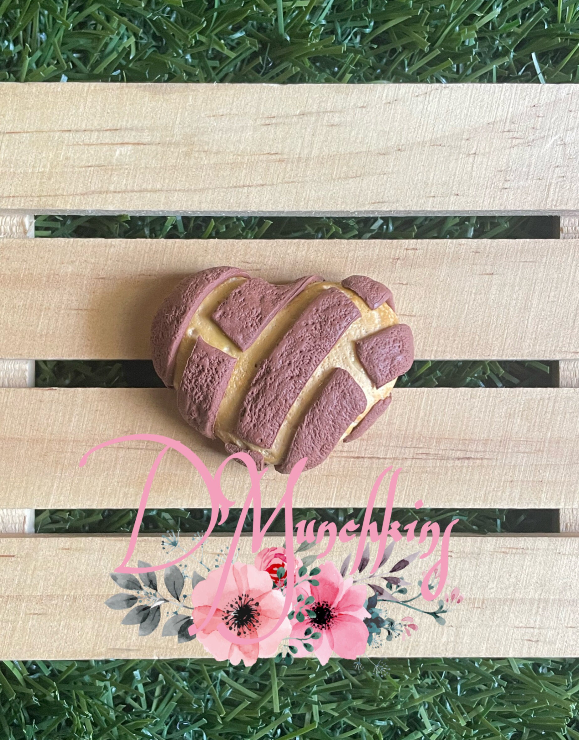 Heart Conchas Mexican Pan Dulce Bow Clay Center Pice Bow - Etsy